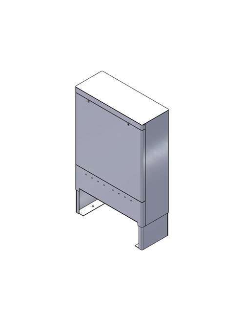E1-3012 Pillar Electrical Enclosure by HALDO, 12mm sustainable ply ...