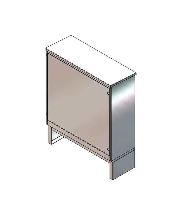 Premium Quality E2-910 Pillar Cabinet Electrical Enclosure by HALDO